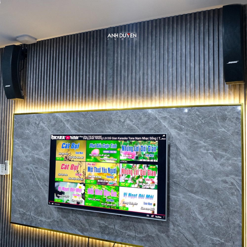 TOP 10 mẫu loa karaoke treo tường chất lượng tốt nhất